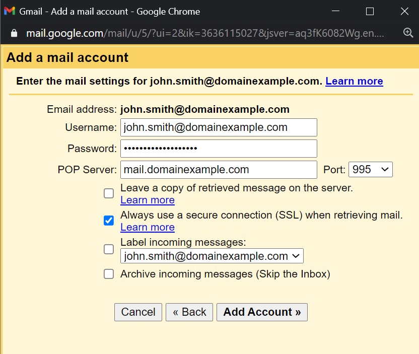 How To Add Another Email Account To Gmail 